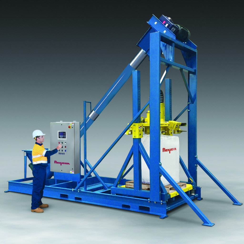 Flexicon Launches New Bulk Bag Filler System – Cement Optimized